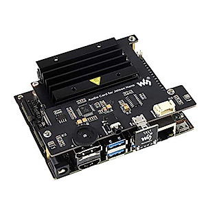 XYGStudy USB Audio Codec for Jetson Nano Developer Kit B01 and 2GB, USB Sound Card Driver-Free Plug and Play Built-in Microphone and Speaker Header, Recording and Playback Support