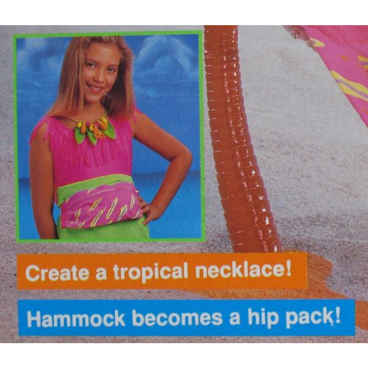 Barbie Hawaiian Fun HAMMOCK HIDEAWAY Playset (1990)