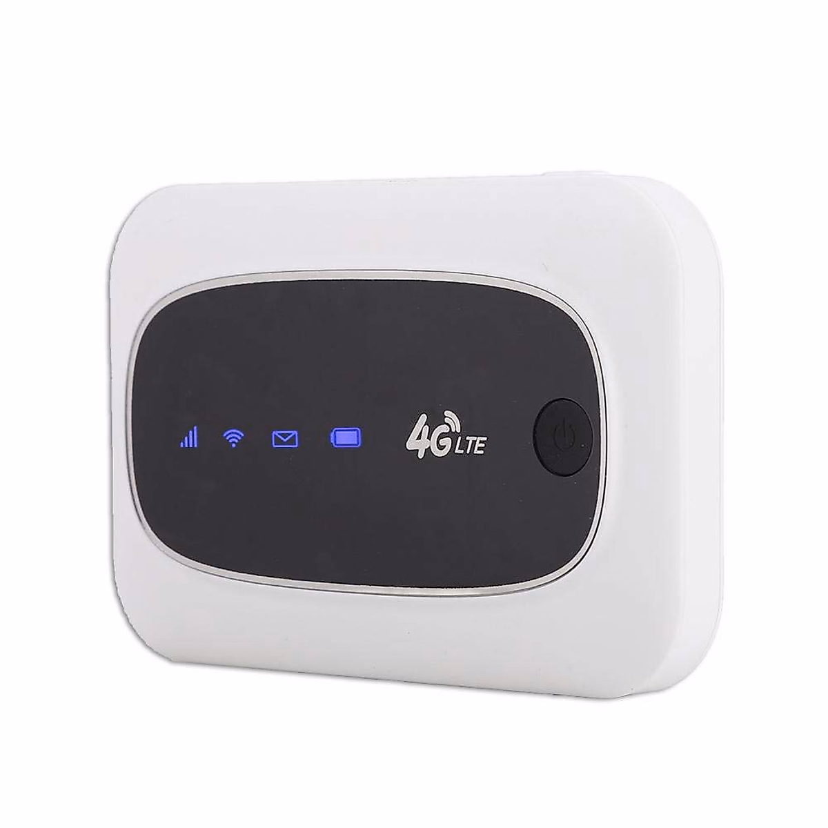 4G LTE Mobile WiFi Modem Mini Wireless Mobile Router Portable Pocket WiFi Router Hotspot for Indoor/Outdoor, Travel Partner Modem WiFi Gaming Router(White)