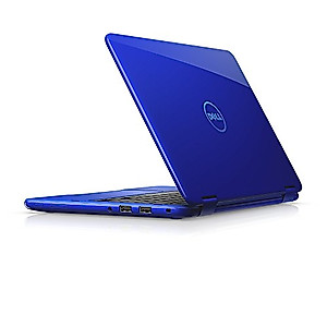 Dell i3168-3271BLU 11.6" HD 2-in-1 Laptop (Intel Pentium N3710 1.6GHz Processor, 4 GB DDR3L SDRAM, 500 GB HDD, Windows 10) Bali Blue