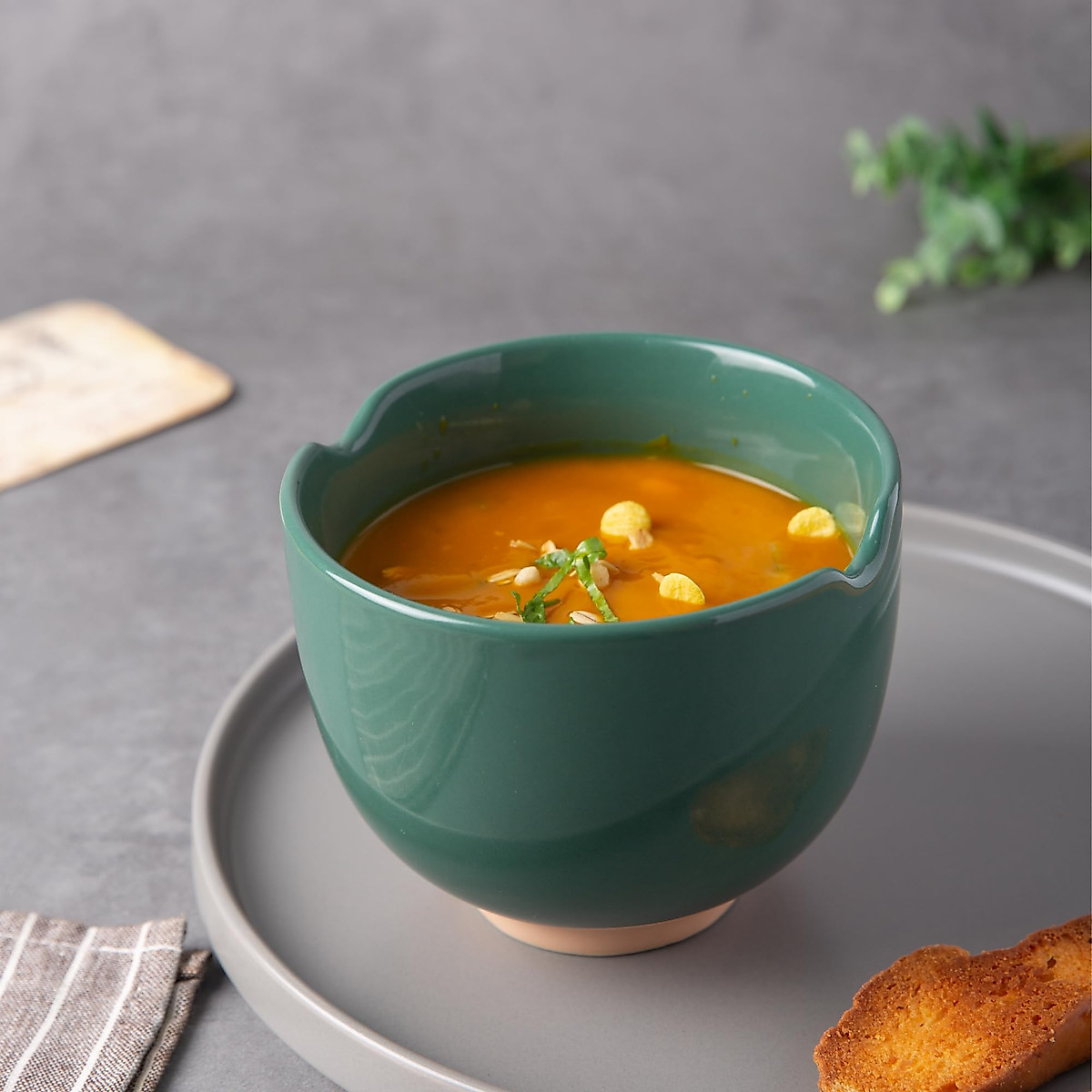 GBHOME Ceramic Ramen Bowls with Chopsticks, Cute Japanese Ramen Bowls Set of 2 for Ramen,Soup,Pho,Noodles, House-warming Wedding Birthday Gift, Microwave & Dishwasher Safe, 20 Ounces