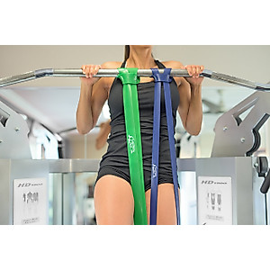 Fit Simplify Pull Up Assist Band - Stretching Resistance Band - Mobility and Powerlifting Bands - Exercise Pull Up Band