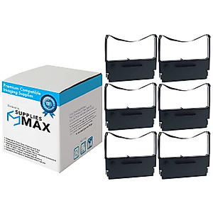 SuppliesMAX Compatible Replacement for Porelon 11752 Purple P.O.S. Printer Ribbons (6/PK) - Replacement to Citizen IR-81P
