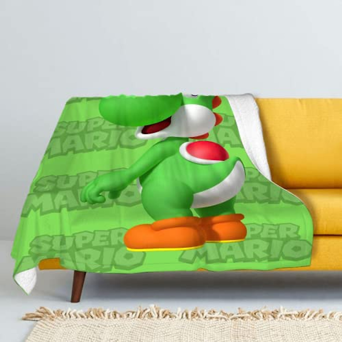 Boutique Throw Blanket - Super Soft Fleece Throw Blankets,Fuzzy Plush Blanket Oversized,Thin Lightweight Blanket for All Season - Style 2 - 40 x 50 inches