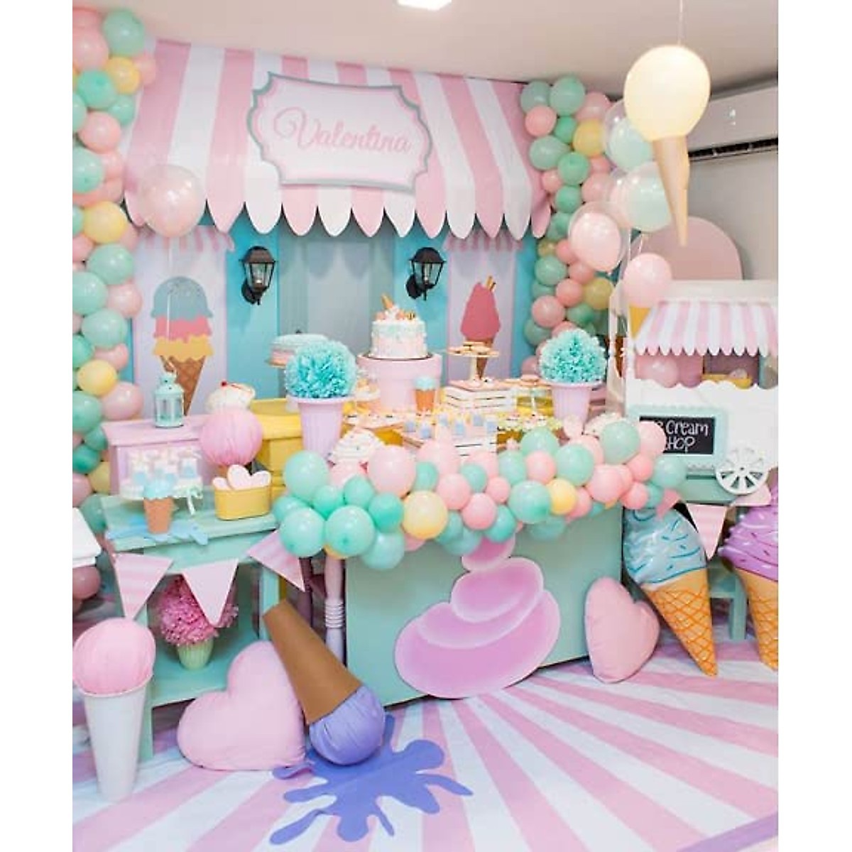 Ponamfo Pink Balloon Arch Kit - 100Pcs 18"+12"+5" Pastel Light Pink Balloons Different Size as Birthday Balloons Gender Reveal Balloons Baby Shower Balloons Wedding Anniversary Bridal Shower Party