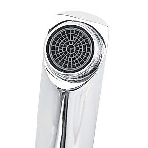 G1/2" Automatic Induction Bathroom Faucet, Copper Smart Touchless Hands Free Kitchen Sink Mixer Faucet with Control Box, Hose, Connector