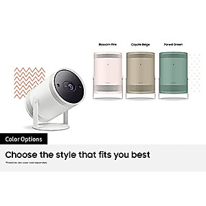 SAMSUNG The Freestyle Skins for Smart Portable Projector, Device Cover Sleeve, 2022 Model, Forest Green