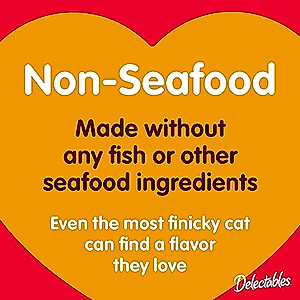 Delectables Squeeze Up Non-Seafood Variety Pack Lickable Cat Treat, 20 Count (Pack of 1)