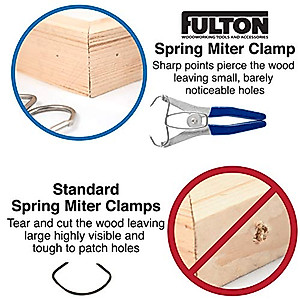 Fulton Spring Clamp Pliers with 13 Spring Clamps and Hip Clip Made in the USA