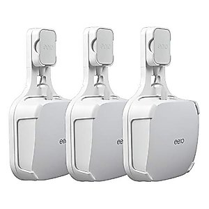 STANSTAR Wall Mount for Eero Pro 6, Sturdy Wall Mount Holder, Space Saving, Cord Management Wall Mount for Eero Pro 6 tri-Band Mesh Wi-Fi 6 System, Without Messy Wires.(3Pack)
