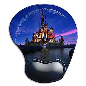Mouse Pad Wrist Support,Ergonomic Mouse pad, Gaming Mouse Pad,Mouse Pad with Wrist Rest,Mousepad for Laptop,Office Decor Desk Accessories Mousepad with Non-Slip Rubber Base, Anime Mouse Pad