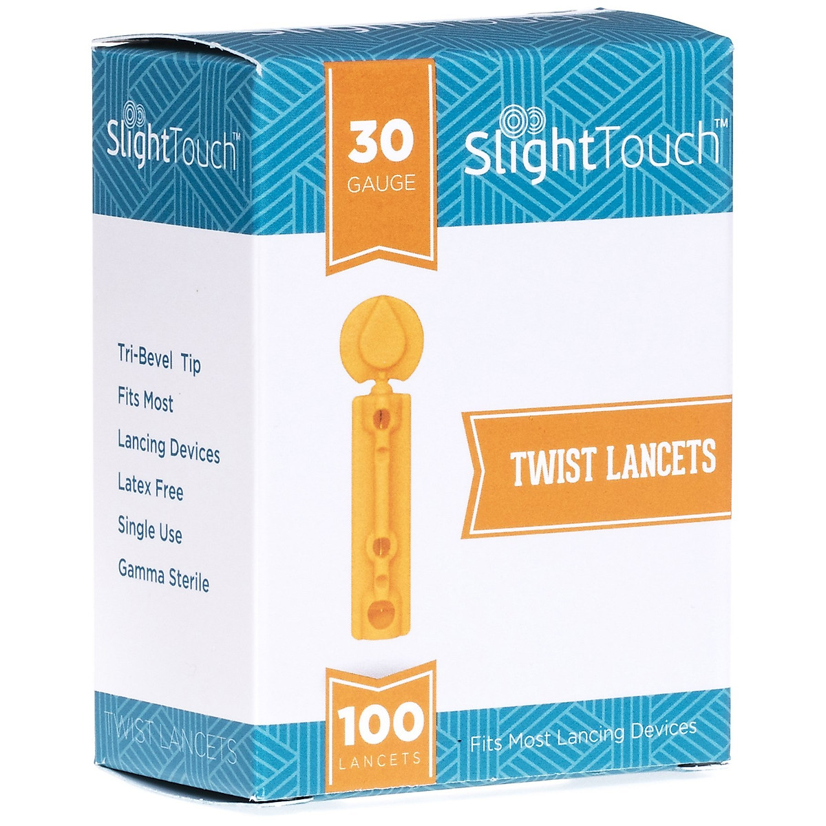 Easy Touch Diabetes Testing Kit - Easy Touch Meter, 100 Easy Touch Blood Glucose Test Strips, 100 Slight Touch Lancets 30g, Lancing Device and 100 Easy Comfort Alcohol Pads