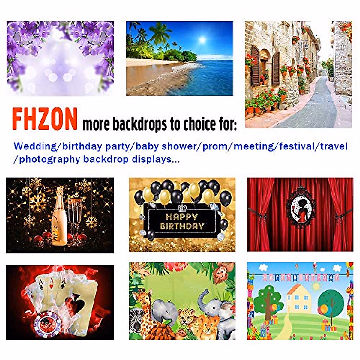 BBQ Backdrop FHZON 7x5ft Brown Wooden Board String Lights Lace Barbecue in The Wild Photo Background for Groovy Party Decorations Studio Props BJYYFH38