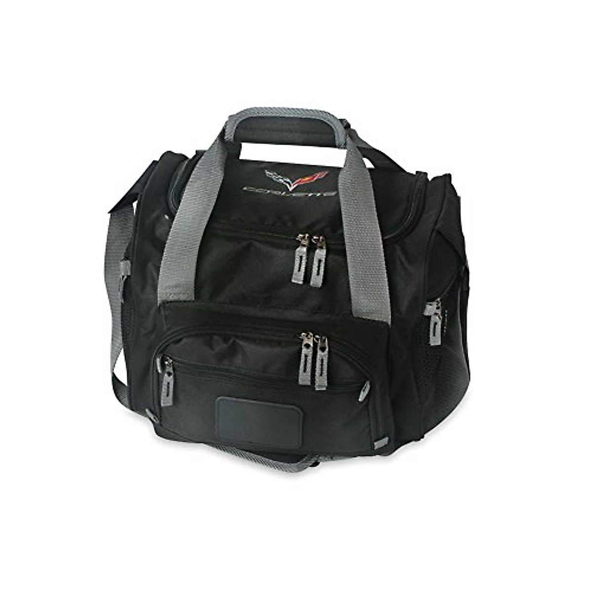 C7 Corvette Embroidered Cooler Bag (Black) - 12 Can Soft Travel Ice Chest 2014-2019 Corvettes