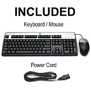 HP ProDesk 400 G4 Computer 6th Gen. Intel Core i5 6500 3.2GHz 16GB RAM 480GB SSD WiFi Windows 10 Pro Desktop PC (Renewed)