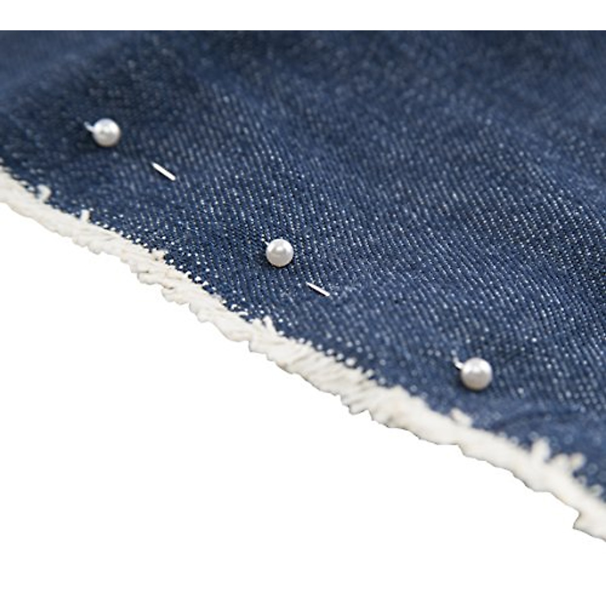 SINGER 07051 Pearlized Head Straight Pins, Size 24, 120-Count, White