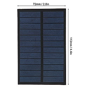 QANYEGN Solar Panel, High Efficiency Monoline Module Power r, Solar Controlle, Portable Solar Charging Board