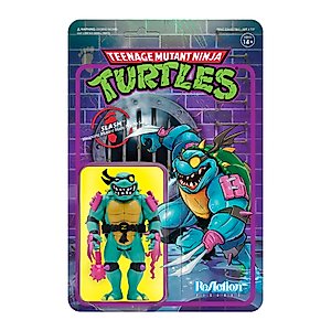 Super7 Teenage Mutant Ninja Turtles Slash 3.75 in Reaction Figure