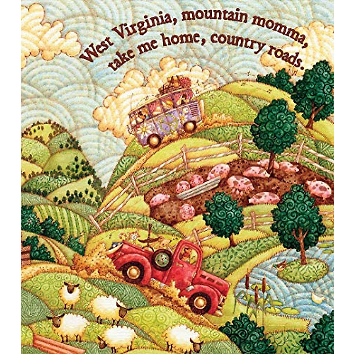 John Denver's Take Me Home, Country Roads: A Sing Along Book for Toddlers and Kids About Family and the Beauty of the World Around Us (Gifts for Music Lovers) (John Denver Series)