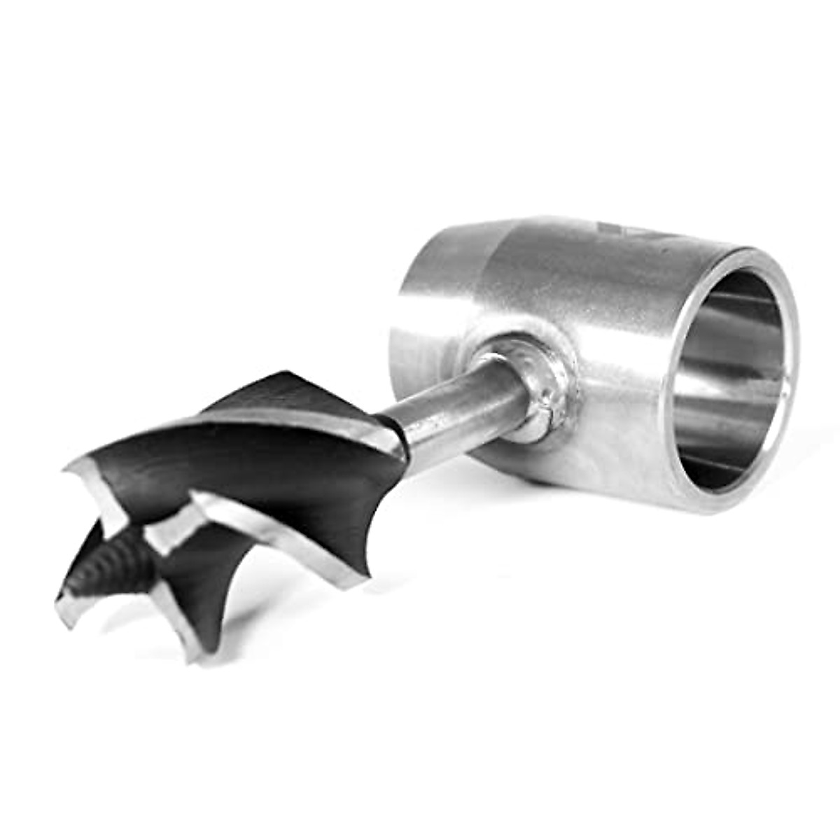 WEYLAND 1 1/2 Inch Bushcraft Settlers Tool - Survival Bushcraft Hand Auger Wrench - Bushcraft Gear and Equipment Scotch Eye Wood Drill Peg and Manual Hole Maker Multitool for Camping and Bushcrafting