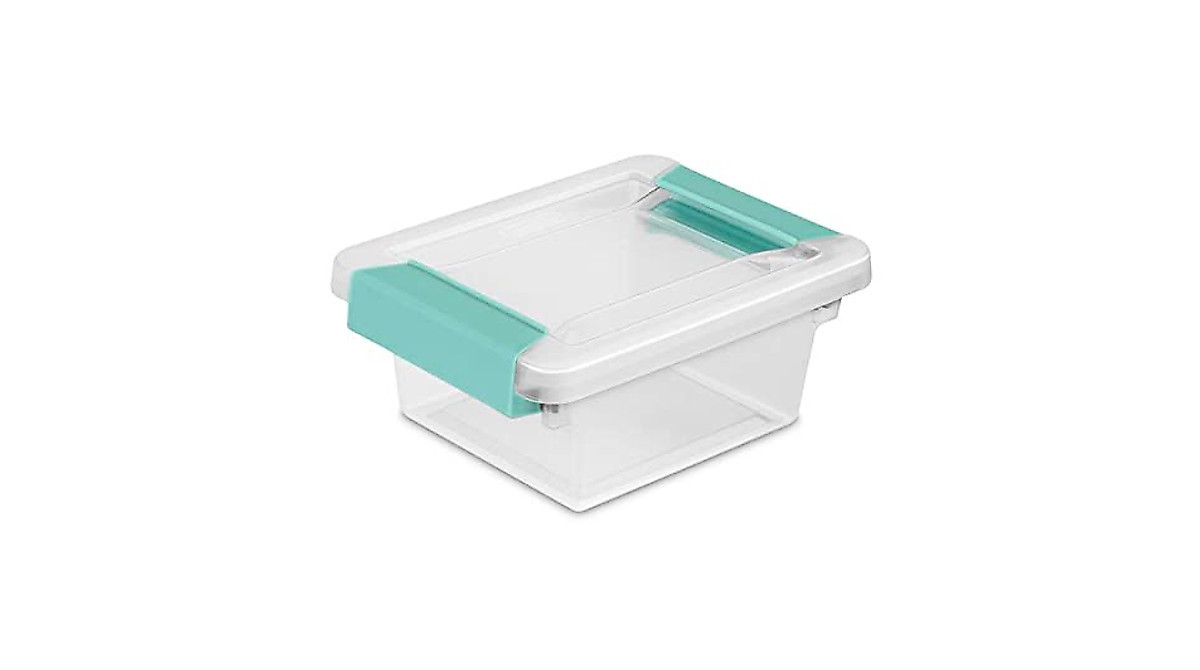 Sterilite 12-Pack Mini Clip Storage Boxes for Organization