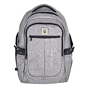 Green Hut Smell Proof Backpack with Lock Odor Proof Daypack Stash Bookbag for Men&Women Travel Casual Daypacks Gray