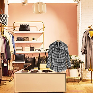 Cezoyx 2 Pack Adjustable T Shirt Display for Vendors, 18 to 31 Inch Flexible Shirt Shoulder Stand Portable Hanging Black Clothes Hanger Rack Garment Coat Holder for Clothing Dress Retail