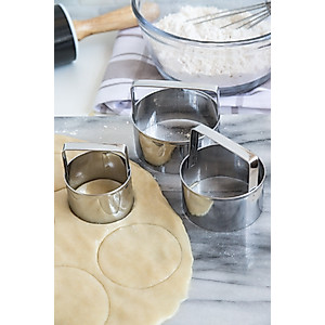 Fox Run Biscuit Cutter Set, 3-Piece