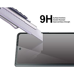 Supershieldz (3 Pack) Designed for Samsung Galaxy Z Fold 4 5G (Front Screen Only) Tempered Glass Screen Protector, 0.33mm, Case Friendly, Anti Scratch, Bubble Free