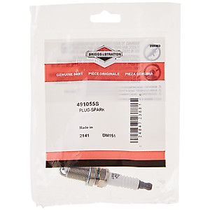 Genuine Briggs & Stratton 491055S Spark Plug Replaces 805015/72347/491055