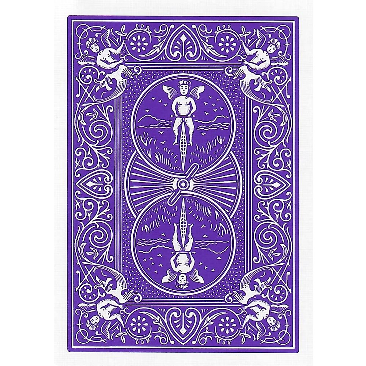 Bicycle Purple Rider Back Playing Card Deck Poker Size