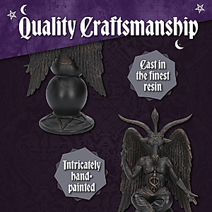 Nemesis Now Baphomet Occult Figurine, 25cm, Hand-Painted, Gothic Mystical Ornament, Giftable Merchandise and Collectible Decor