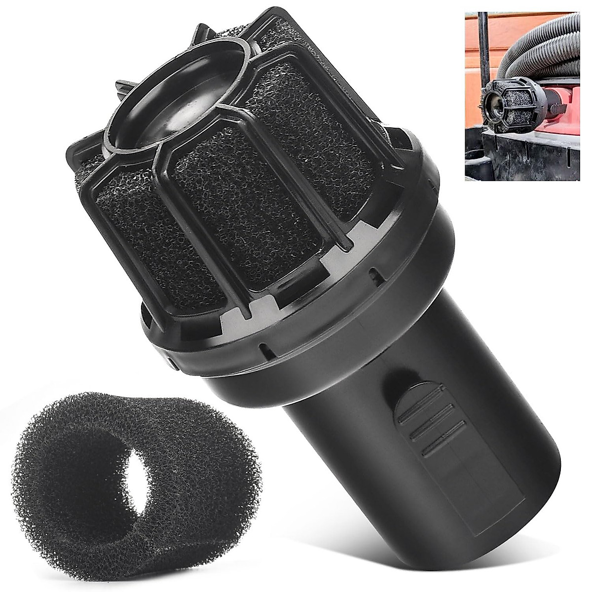 2-1/2 In Muffler Diffuser Wet/Dry Vac Attachment, Compatible With Craftsman CMXZVBE38660 Diffuser Wet/Dry Vacs Blowing Port for Shop Vacuums