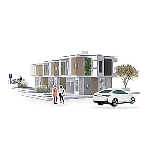 Arckit A500 Building Blocks Kit, STEM Educational Learning Toy, Miniature Model House Kit, Architecture Gift for Teens and Adults