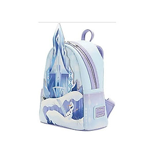 Loungefly Disney Frozen Princess Castle Womens Double Strap Shoulder Bag Purse