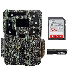 Browning Strike Force Pro X 1080 Trail Game Camera Bundle Includes 32GB Memory Card and J-TECH Card Reader (24MP) | BTC5PX1080