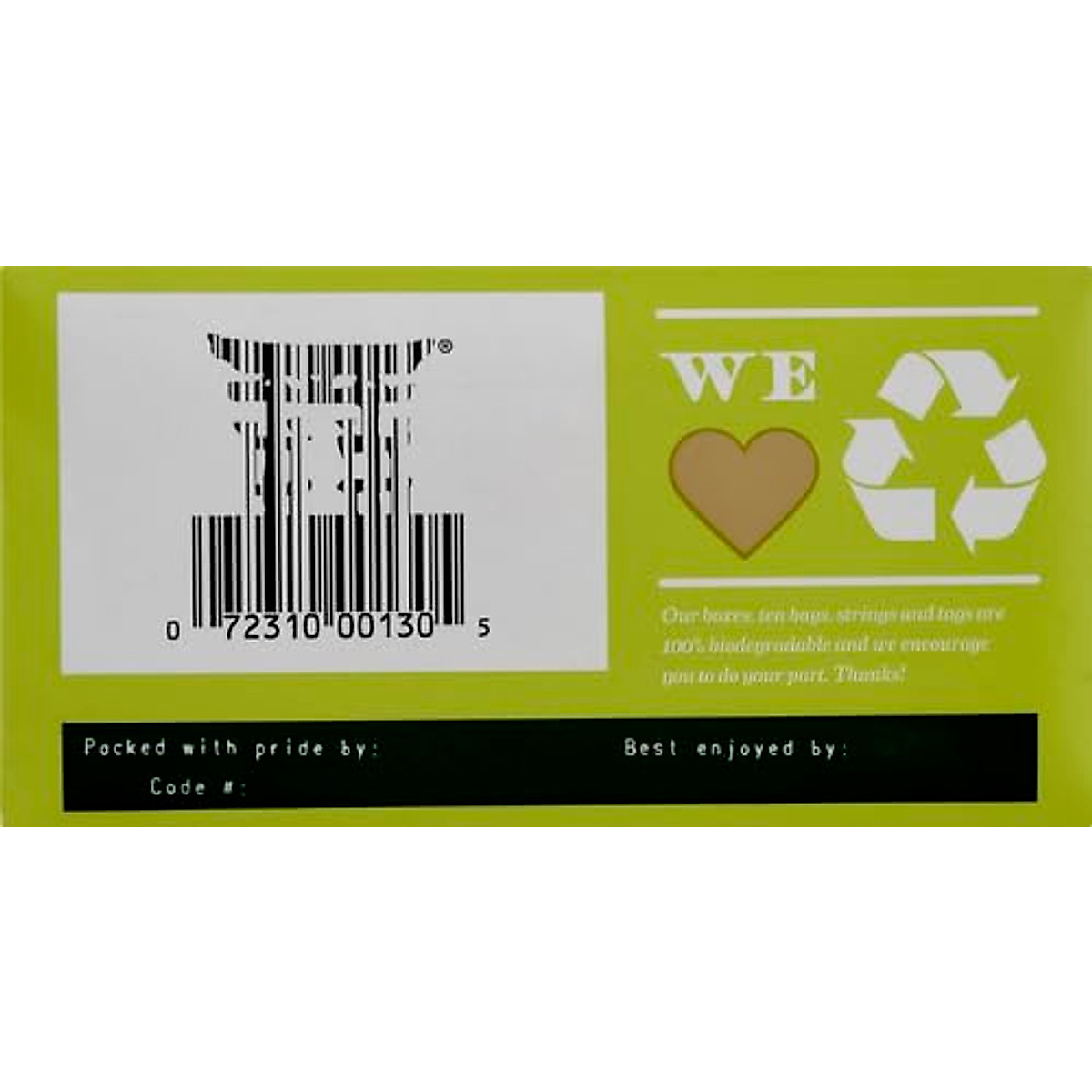 Bigelow Green Tea w/ Peach Tea Bags, 20 ct