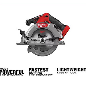 MILWAUKEE - M18 FUEL 18V Lithium-Ion Brushless Cordless 6-1/2 in. Circular Saw - 2833-20