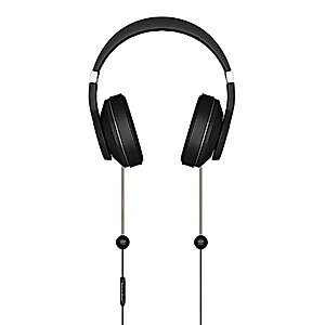 DefenderShield EMF-Free Over-Ear Adult Headphones - Universal Air Tube Wired Crystal Clear Stereo Headset with Microphone & Volume Control - Compatible with iPhone, Galaxy, iPad & Other Audio Devices