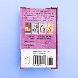 Cat Tarot: 78 Cards & Guidebook (-)