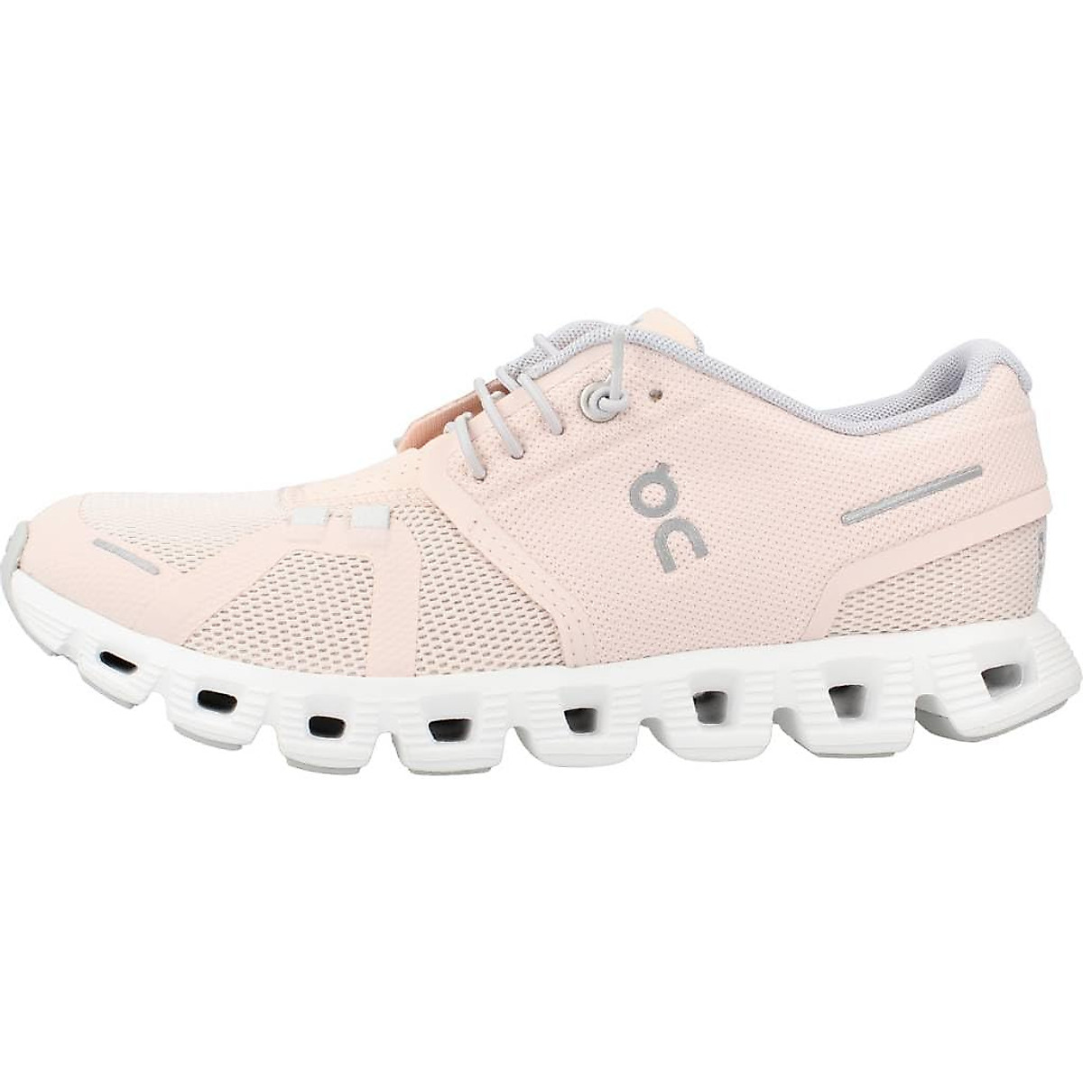 On Women's Cloud 5 Sneakers, Shell/White, 9