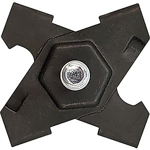 Panavise 863 CCTV T-Bar Ceiling Clip Base (Black)