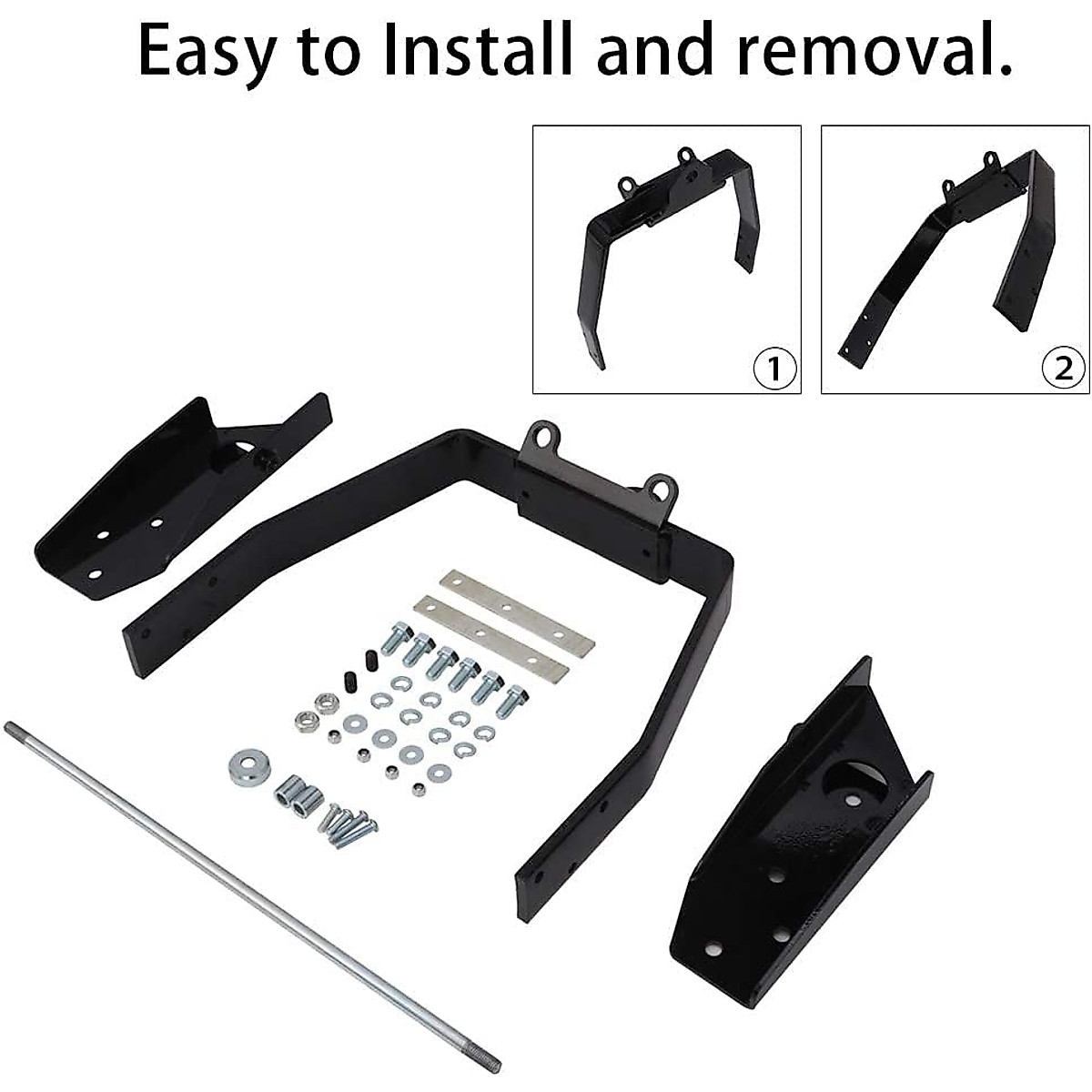 NIXFACE Upgraded Trailer Hitch Receiver Mount Kit Fit for 2008-2020 Can-Am Spyder RT, RS, ST, GS, F3-T and F3 Limited