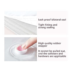 10PCs Vacuum Storage Bags for Cloths Quilt Space Saver Vacuum Bags for Blanket Including 2pc Jumbo, 2pc Large, 2pc Medium & 4pc Hand Roll Cloth Bags - with Free Pump