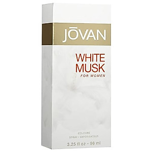 White Musk By Jovan For Women, Cologne Spray, 3.25-Ounce Bottle