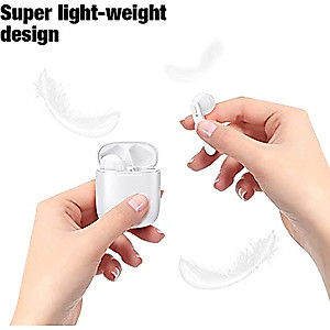 Wireless Earbuds, Bluetooth 5.3 Earbuds HiFi Sterero with 43H Playtime, IPX6 Waterproof True Wireless Earbuds with Microphone, Bluetooth Headphones for Sport and Working