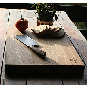 Chopping Board Cutting Board Kitchen Cutting Tray Meal Prep Tray Wooden Cutting Board Kitchen Board Oiled Wood Snack Serving Tray 20 x 14 x 1,6 Inches