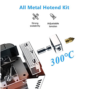 Creality Official Sprite Extruder, All Metal Dual Gear Feeding Direct Drive Extruder with 80N Stepper Motor for Creality Ender-3 S1/Ender-3 S1 Pro/CR-10 Smart Pro 3D Printer