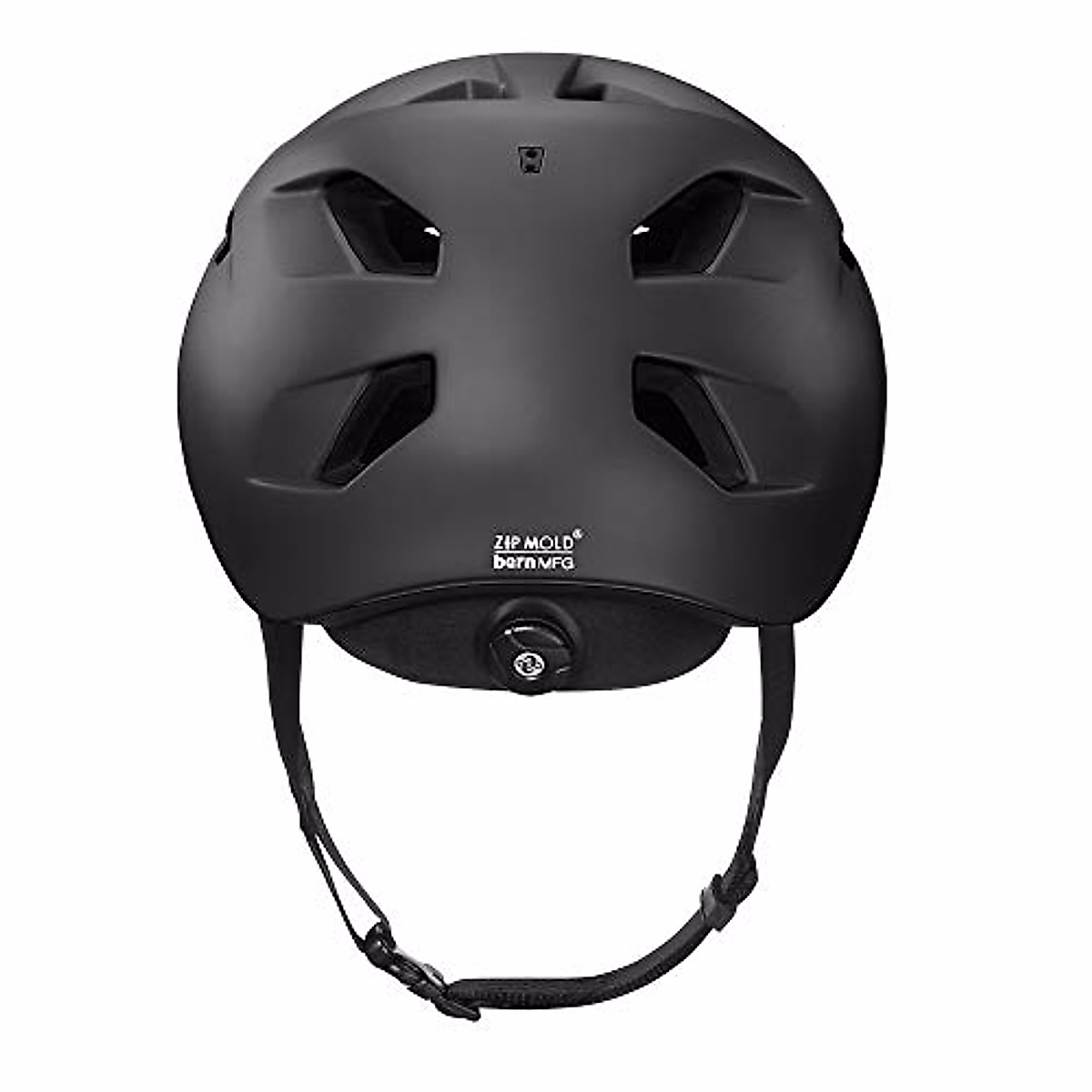 Bern Allston Adult Bike Helmet - Low Profile Comfortable Ventilated Urban Commuter Urban Cycling Helmet for Bicycle, Safety Certified for Men & Women(Matte Black, Large)