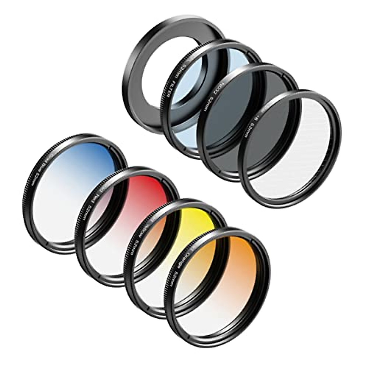 ABOOFAN 1 Set Universal Detachable Creative Filter Lens Universal Phone Lens kit Portable Suite Set Lens Group telephoto Lens telephoto Lens for Smartphone Cell Phone Fisheye Lens